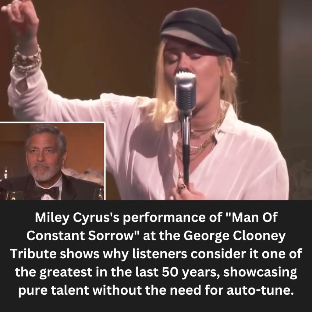 Miley Cyrus Delivers a Stunning Rendition of 'Man of Constant Sorrow ...