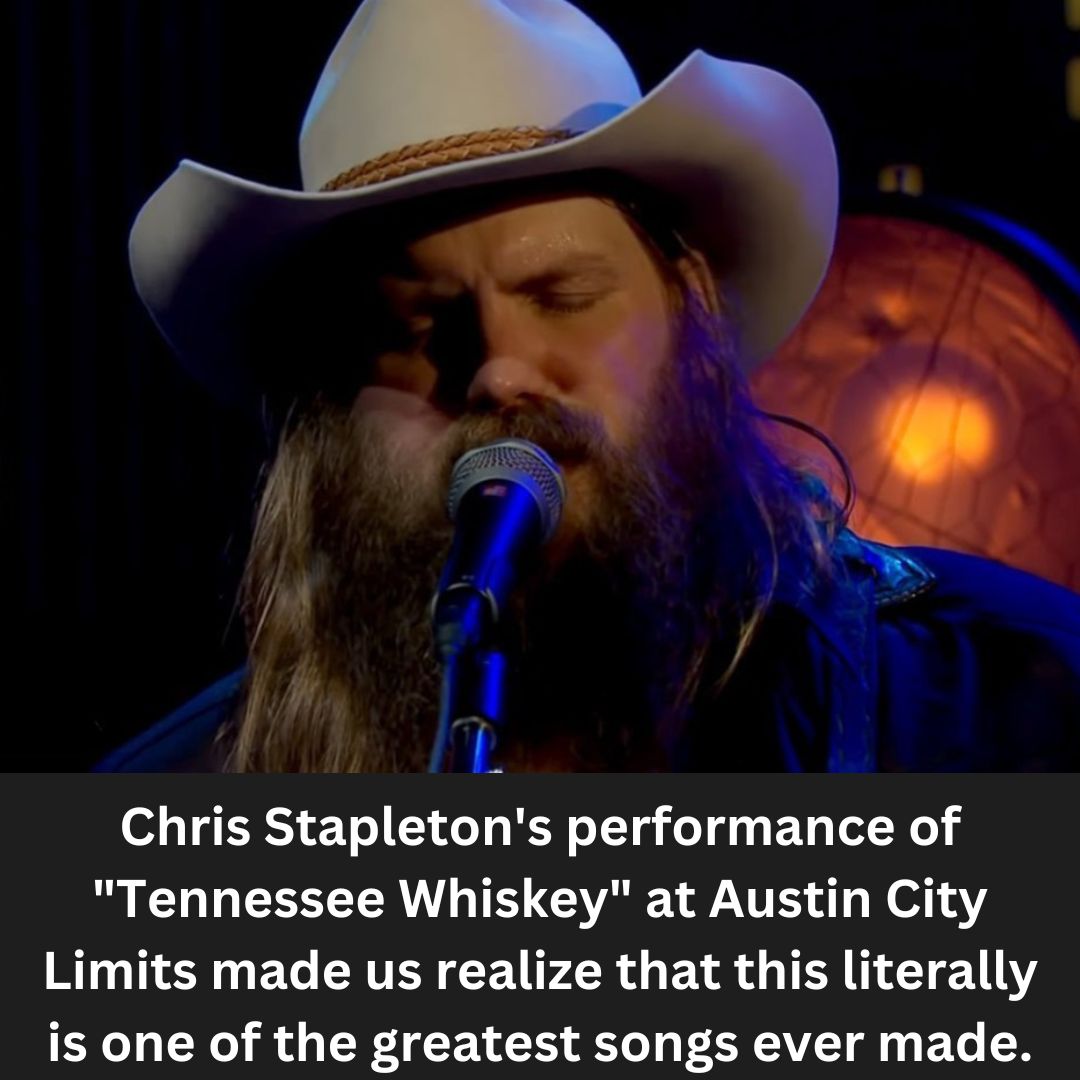 Chris Stapleton's Live Rendition Of "Tennessee Whiskey" Captivates ...